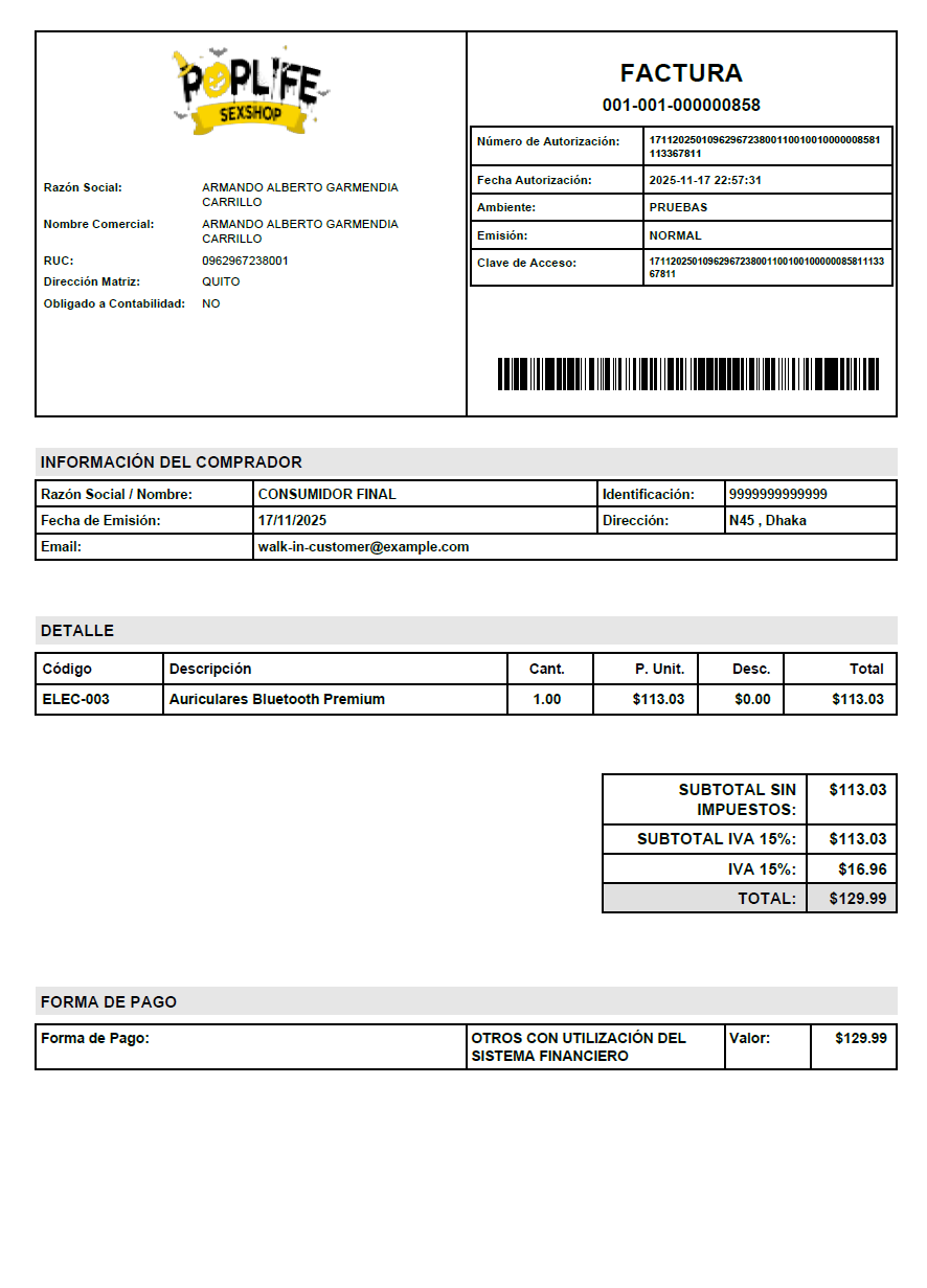 FacturaSmart - Sistema POS y Facturación Electrónica SRI | Ecuador